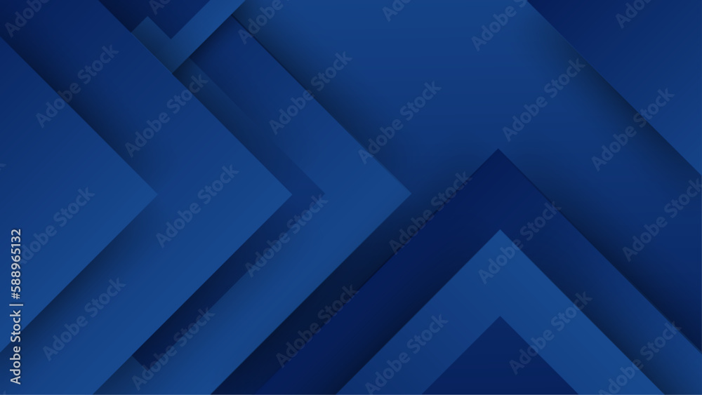 Abstract blue geometric shapes vector technology background, for design ...