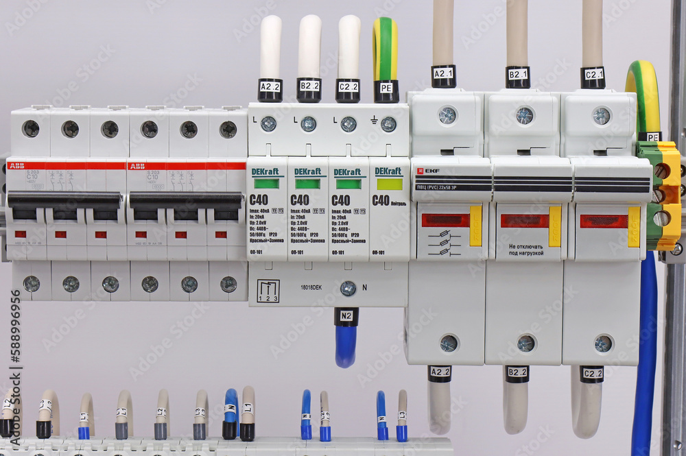 automatic current switches for protection of electrical loads installed ...