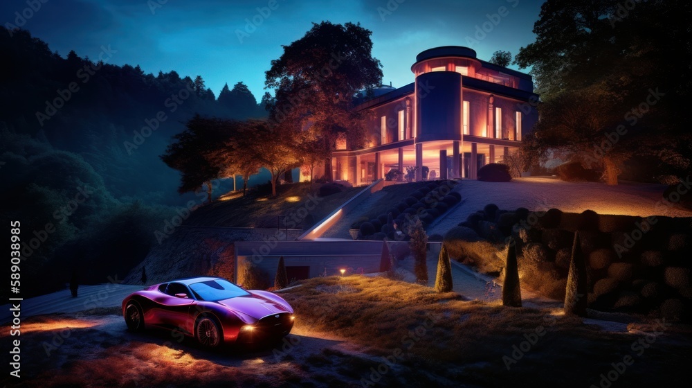 Experience Ultimate Luxury and Entertainment in a Hillside Mansion with ...