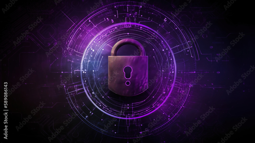 Internet Security Software, padlock, antivirus, firewall, and binary ...