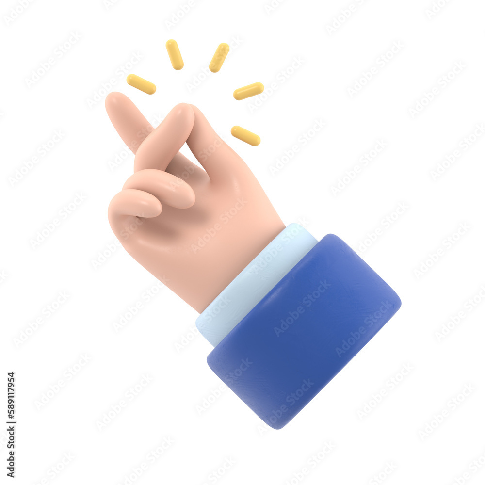 Transparent Backgrounds Mock-up.Cartoon hand with dark blue sleeves ...
