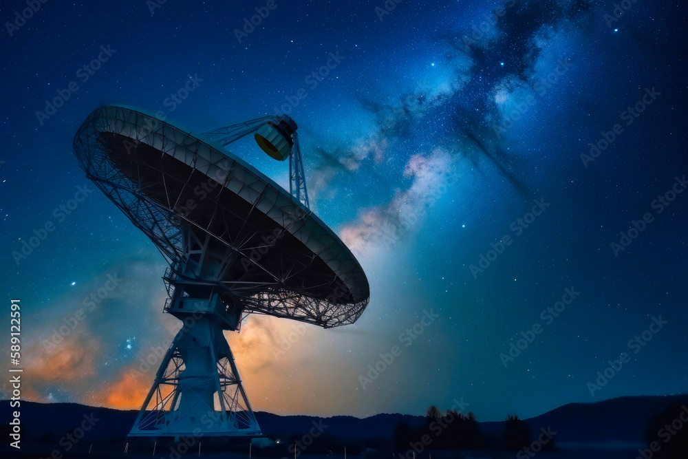 Screening signals from space with huge satellite dishes. The search for ...