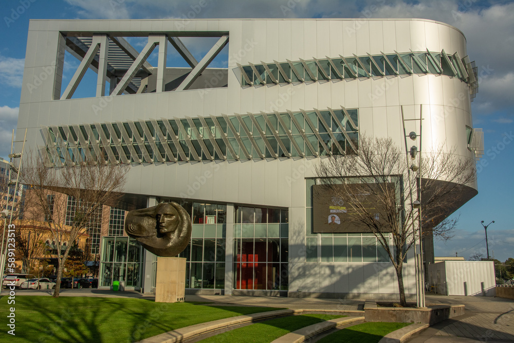 Zdjęcie Stock: Baton Rouge, USA - December 6, 2022 - Futuristic ...