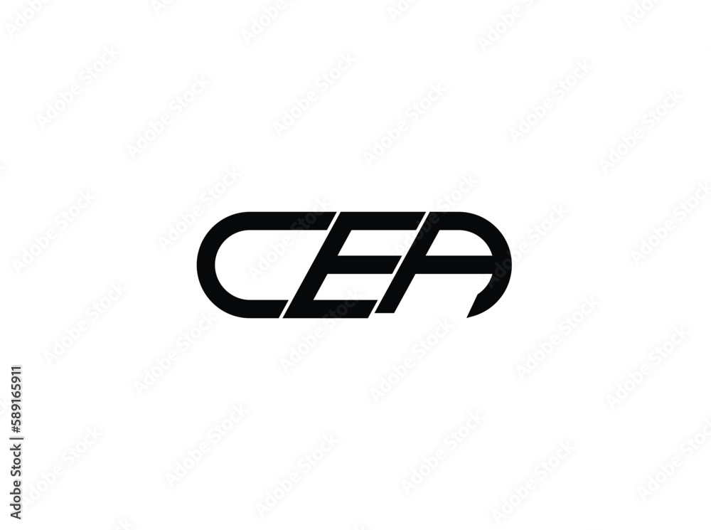 CEA letter mark logo design. Creative Minimal luxury emblem design ...