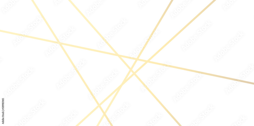 Abstract simple white background with gold lines. Abstract gold line ...