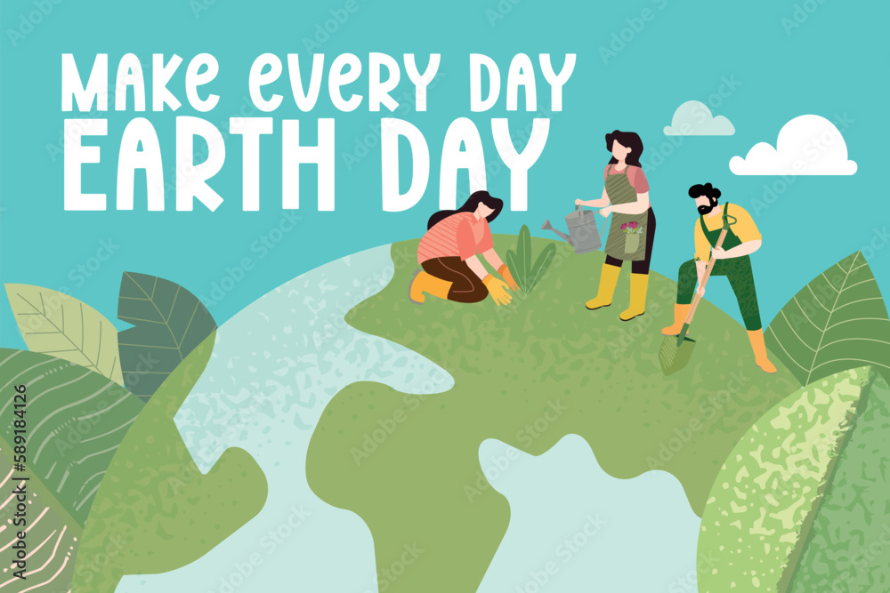 International Mother Earth Day. Ecology, environmental problems and ...