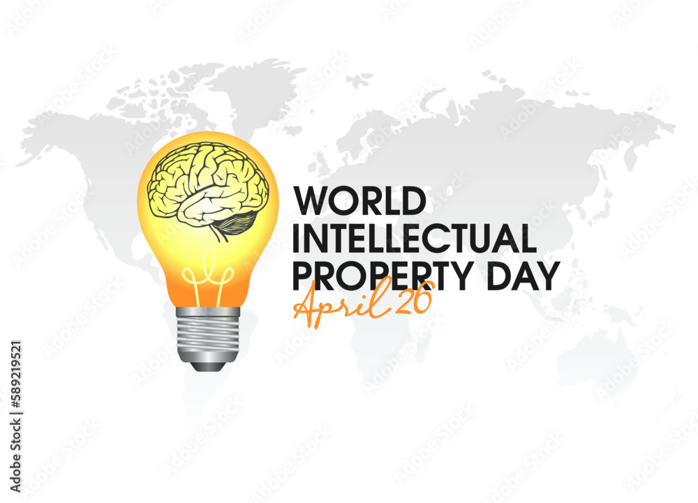 vector graphic of world intellectual property day good for world ...
