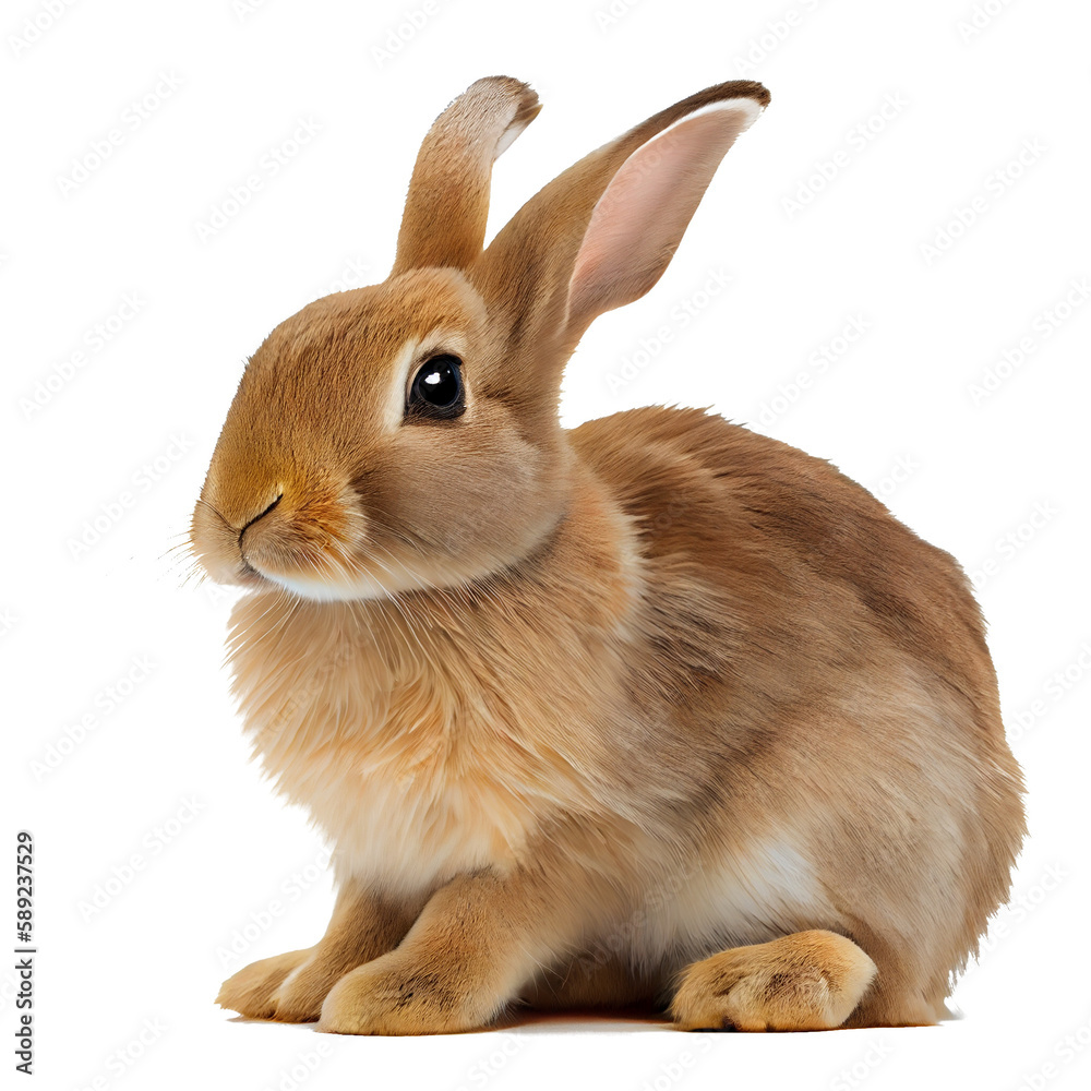 rabbit PNG file on transparent background Easy for assembling in ...