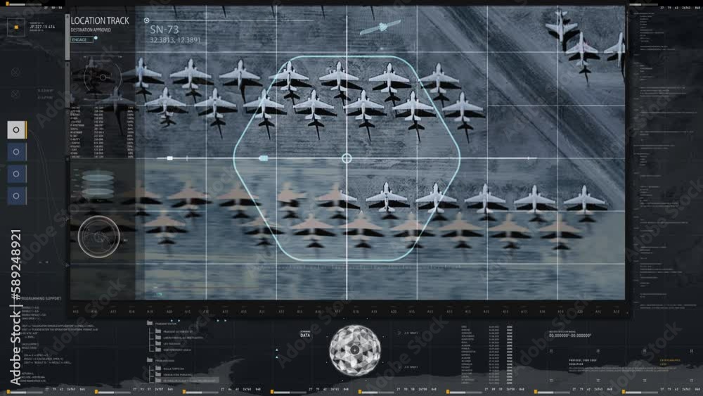 Spy Satellite Surveillance System Location Tracking Process ...