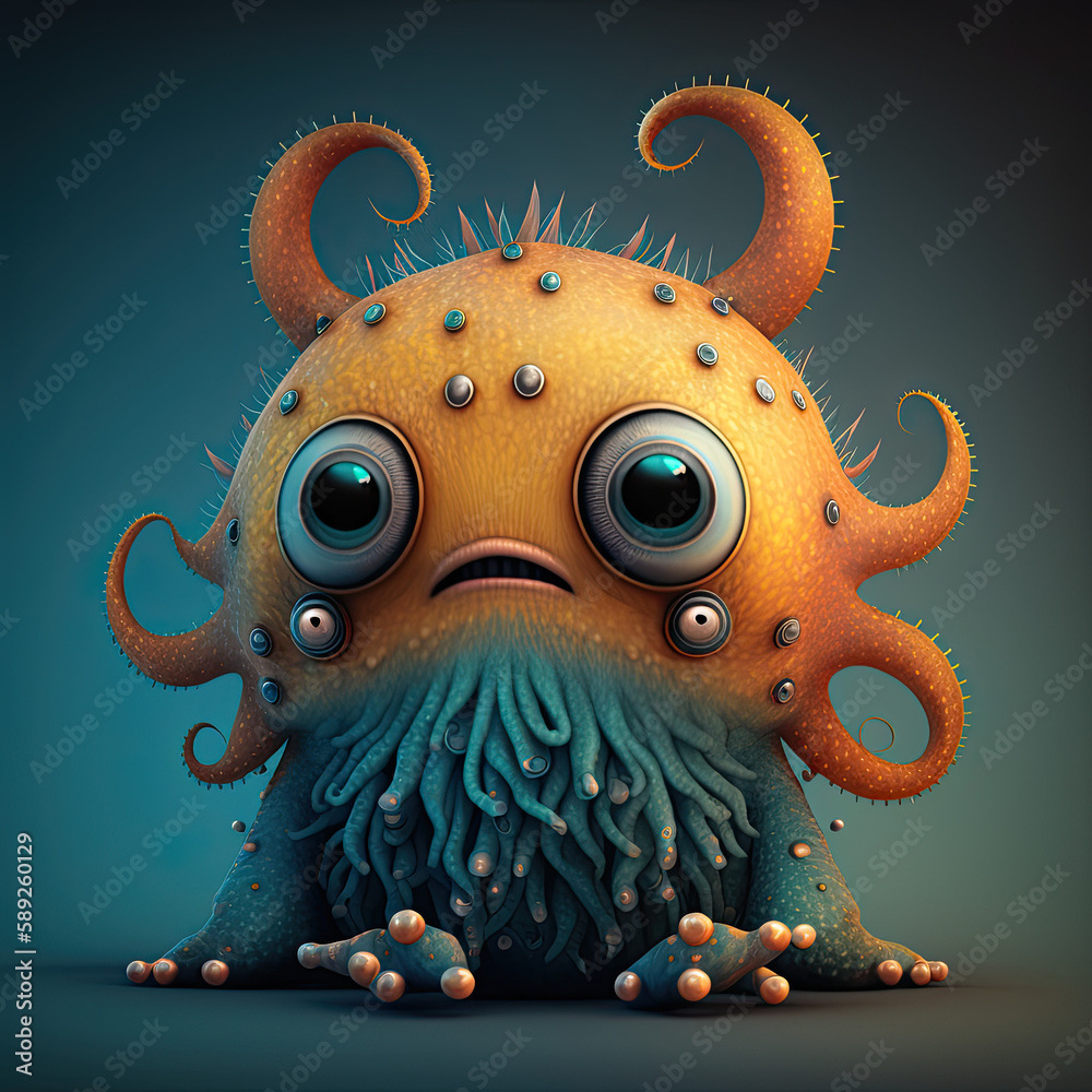 Meet the Mythical Monster in Graphic Form Created Using Generative Ai ...