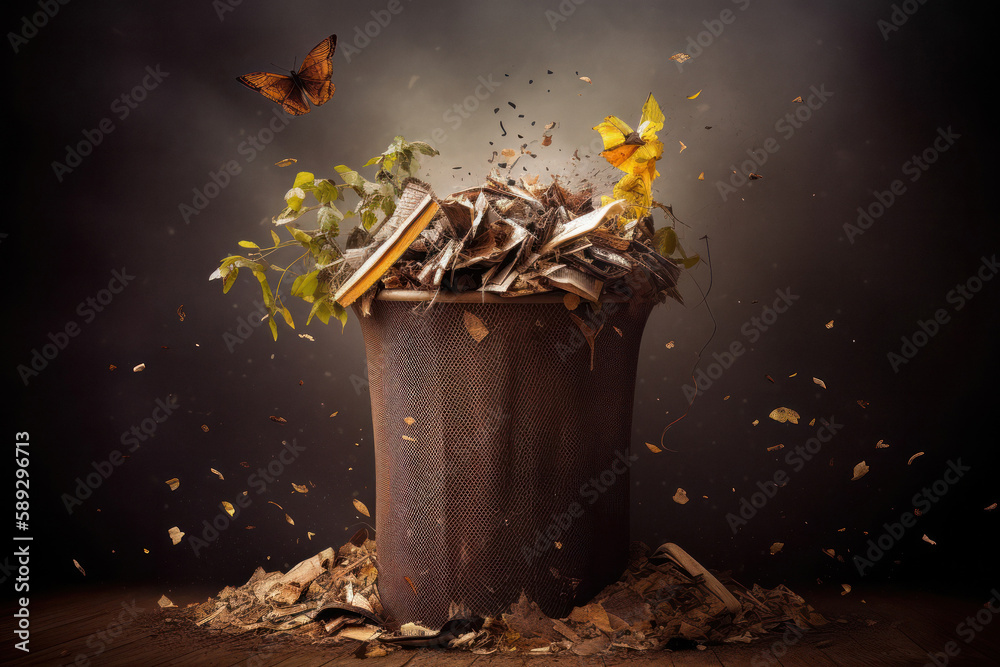 Eye-Catching Photograph of Waste Recycle Management for Eco-Friendly ...