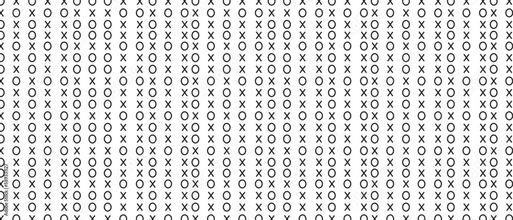 Numbers background. Pattern on white background. Hand drawn black ...