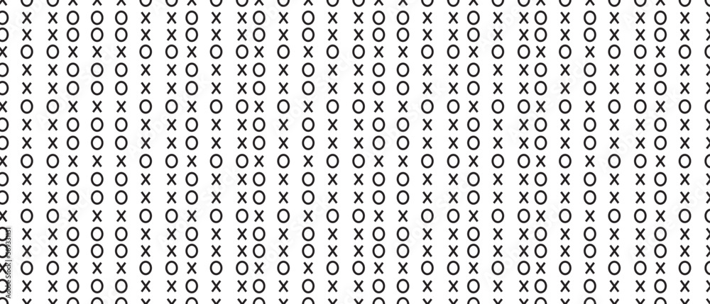 Numbers background. Pattern on white background. Hand drawn black ...