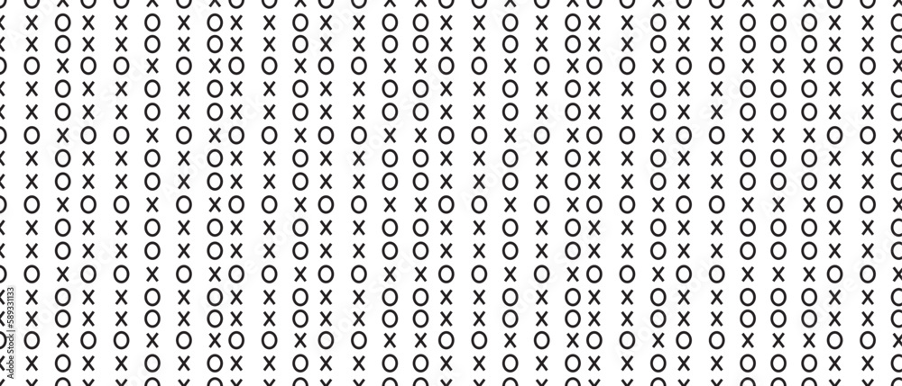 Numbers background. Pattern on white background. Hand drawn black ...