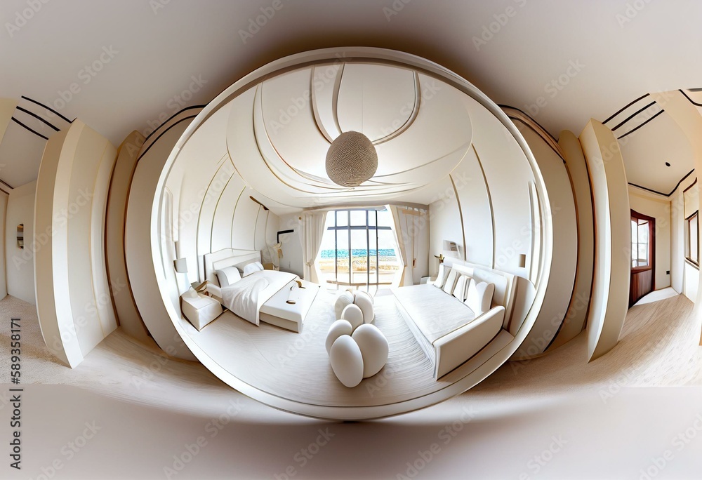 full seamless spherical hdri panorama 360 degree angle view in interior ...