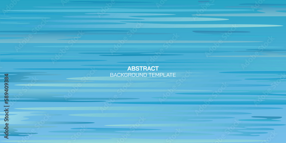 Abstract blue ocean surface vector illustration. Water background ...