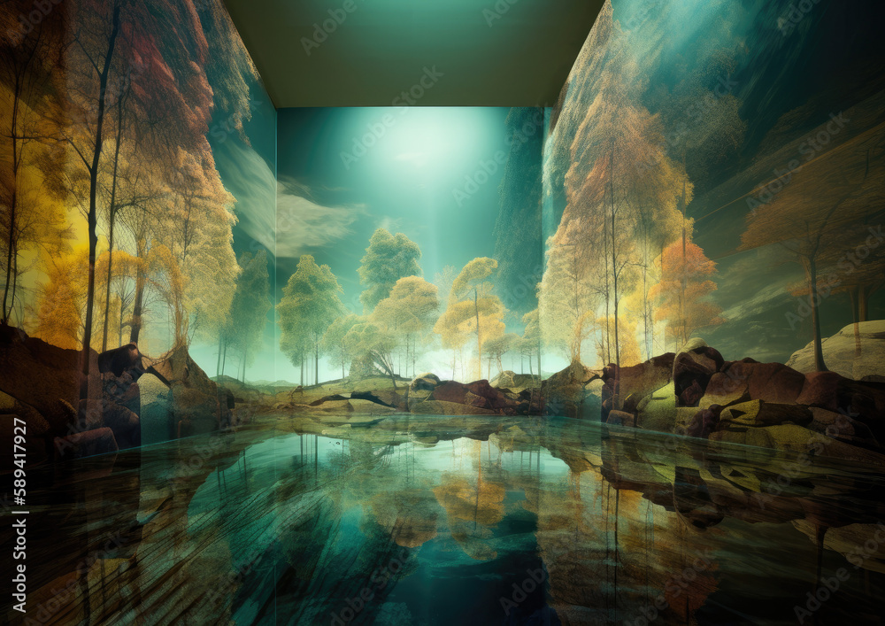 Discover the awe-inspiring world of Quantum Visions, an immersive art ...
