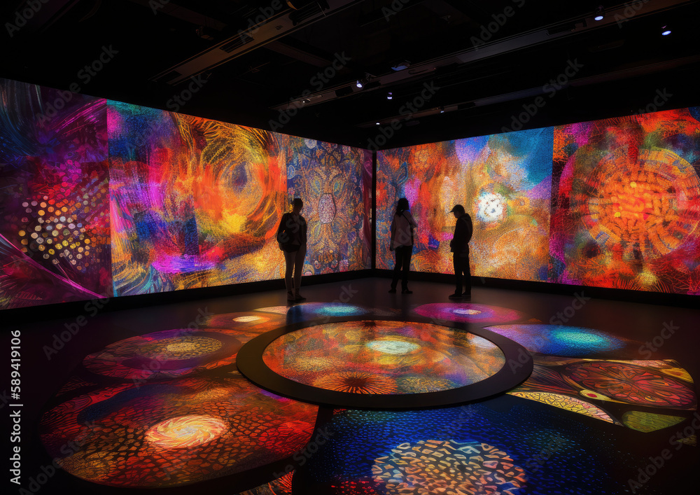 Discover the awe-inspiring world of Quantum Visions, an immersive art ...