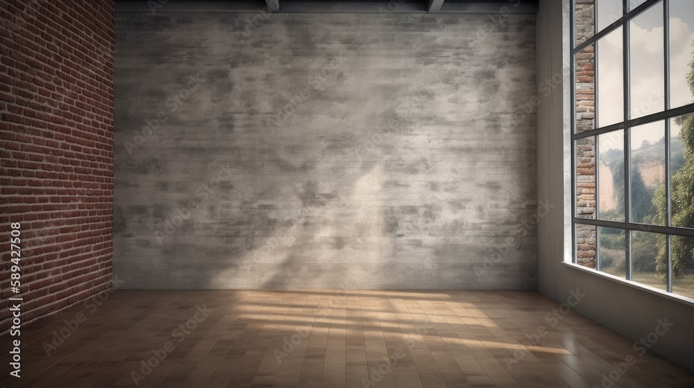 Contemporary Interior Design Background. Modern Living Room. Generative ...