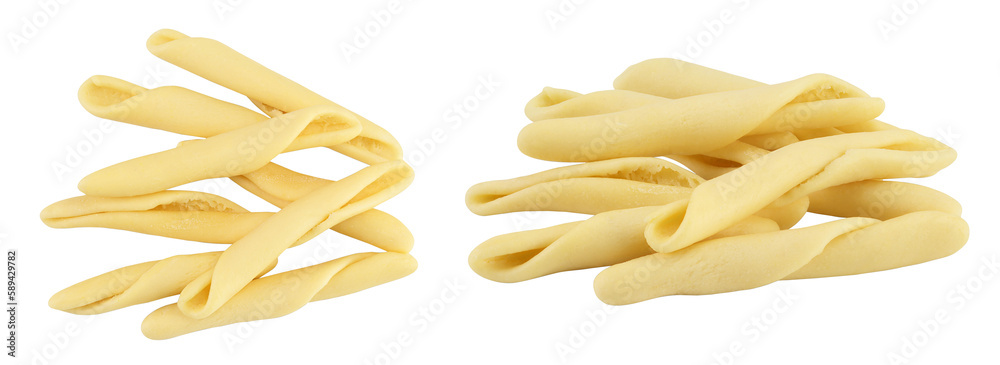 Typical Calabrian pasta called Maccheroncini also known as Maccheroni ...