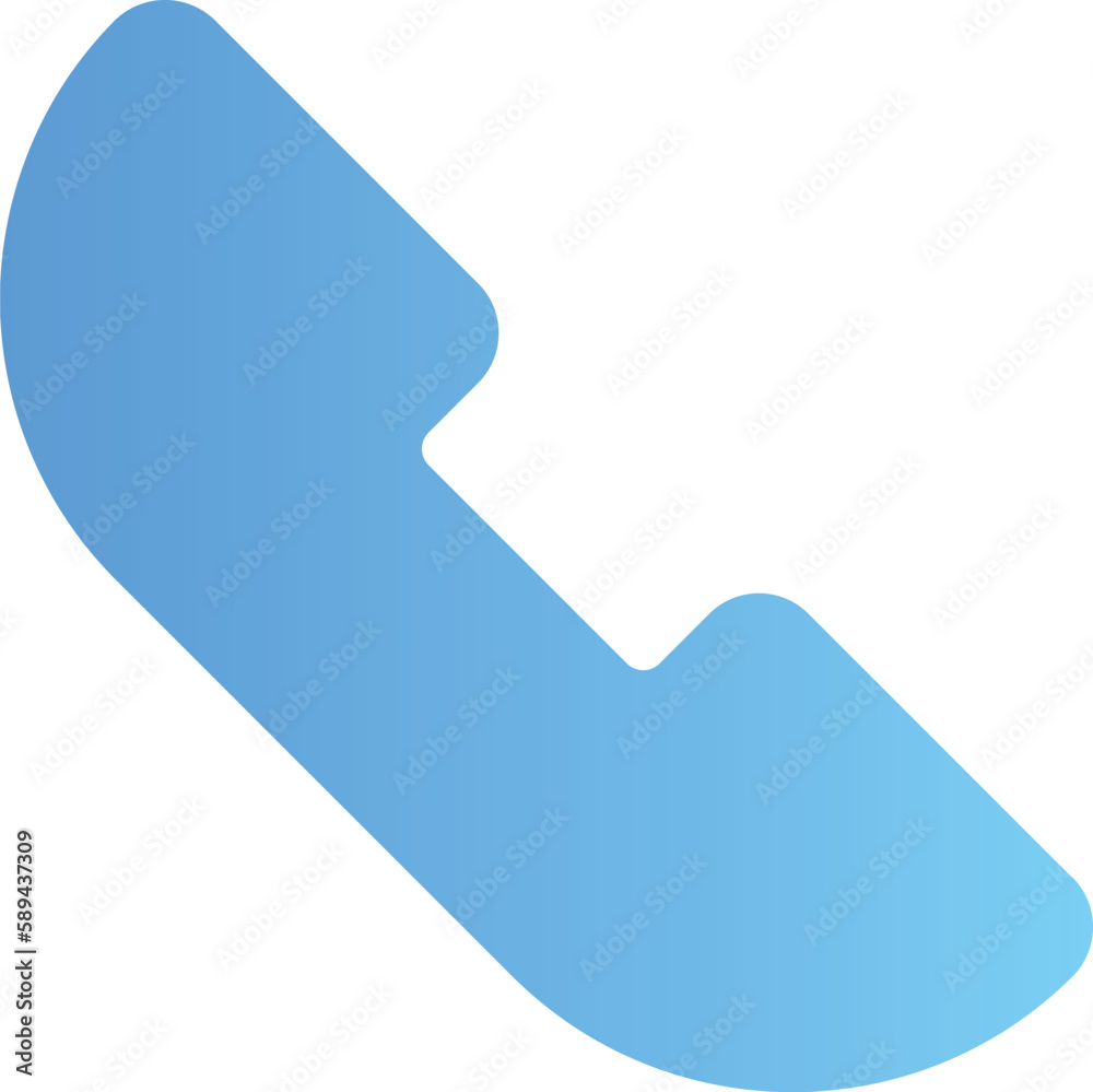 The Call icon typically depicts a traditional telephone handset and is ...