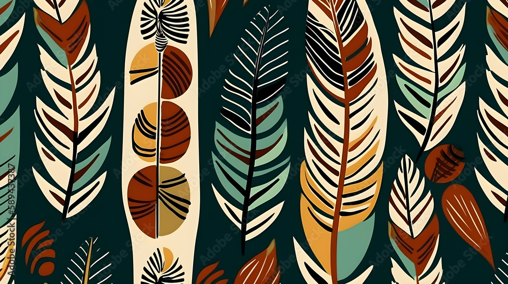 seamless pattern wallpaper patter inspired by that celebrates the ...