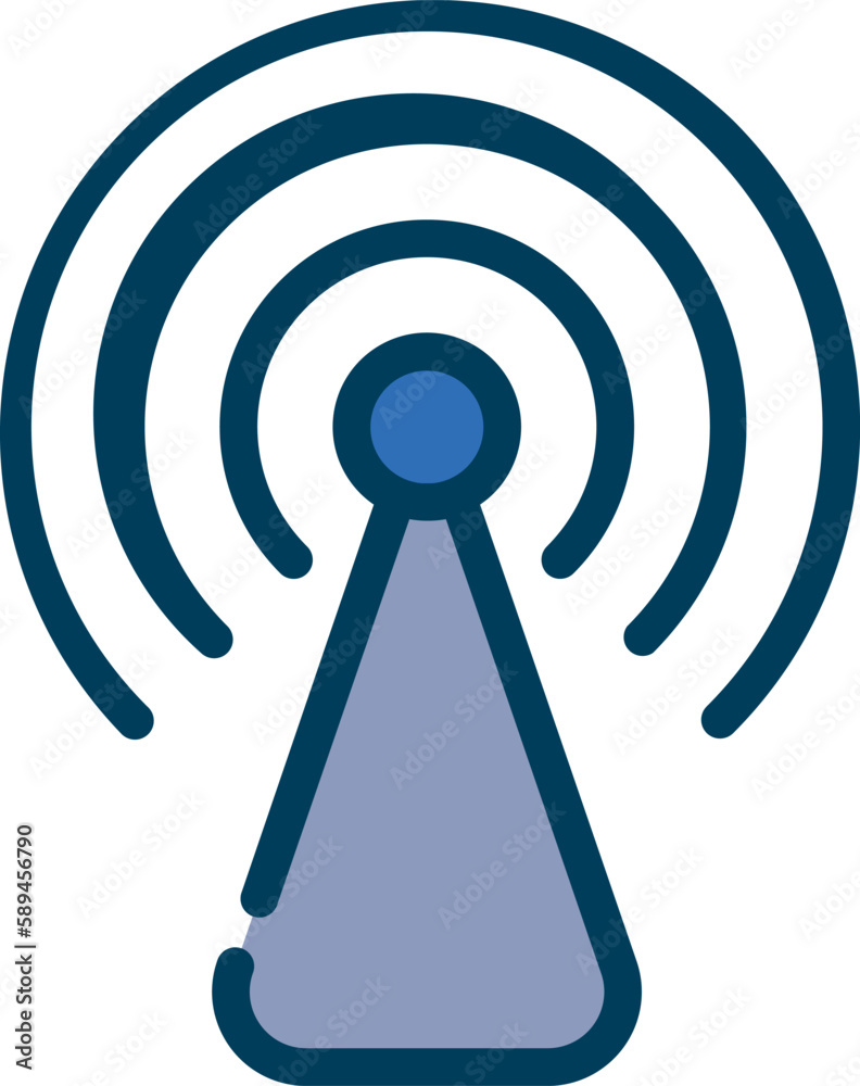 The Wifi Router icon represents a device that enables wireless ...