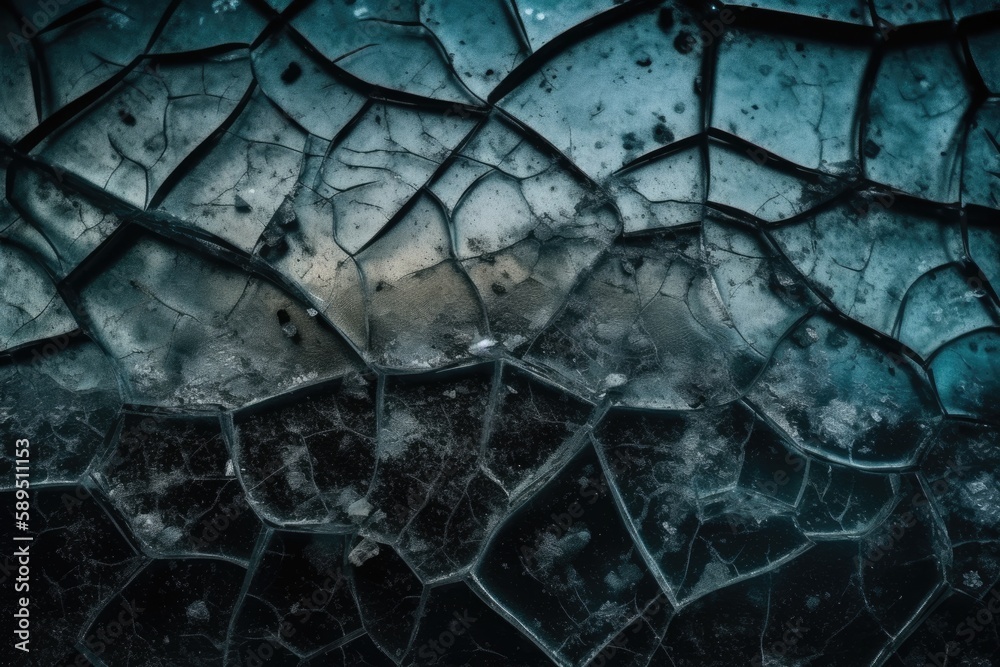 Cracked Ice Texture. Frozen background texture. Stock Illustration | Adobe Stock
