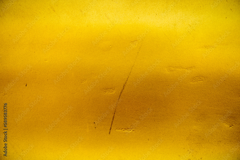 Artificial Gold background and texture on cement make from color paint ...