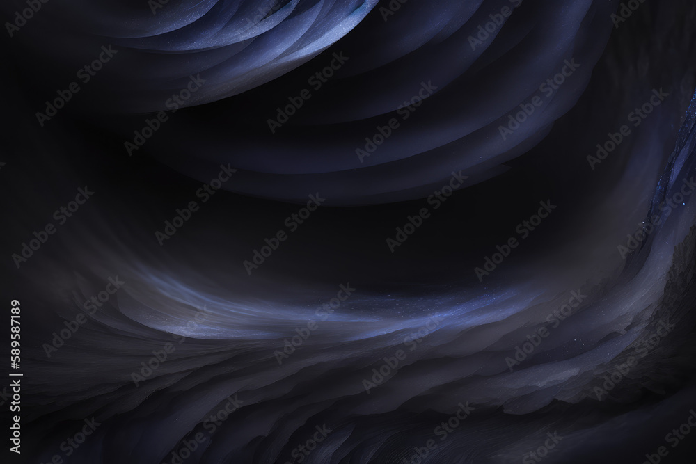 Abstract Fantasy: Dark Blue Texture with Spin and Particle Effects ...