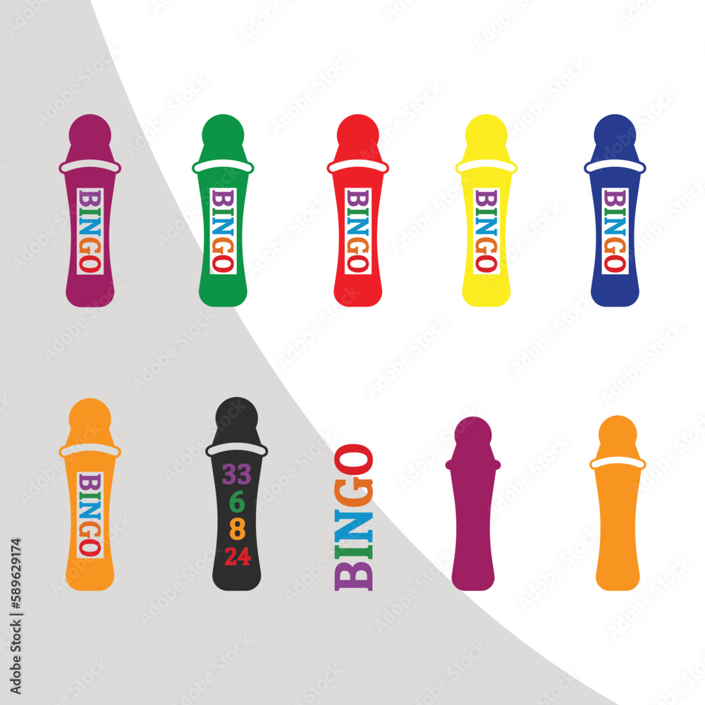 Bingol SVG, Bingo balls Bundle Svg, Bingo Card Svg, Bingo Dauber Svg ...
