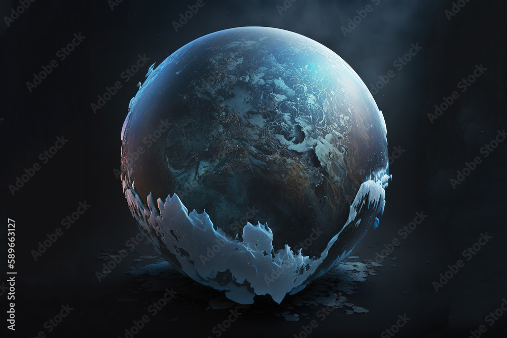 Ice Age Earth - The Age of Extremes created with Generative AI ...