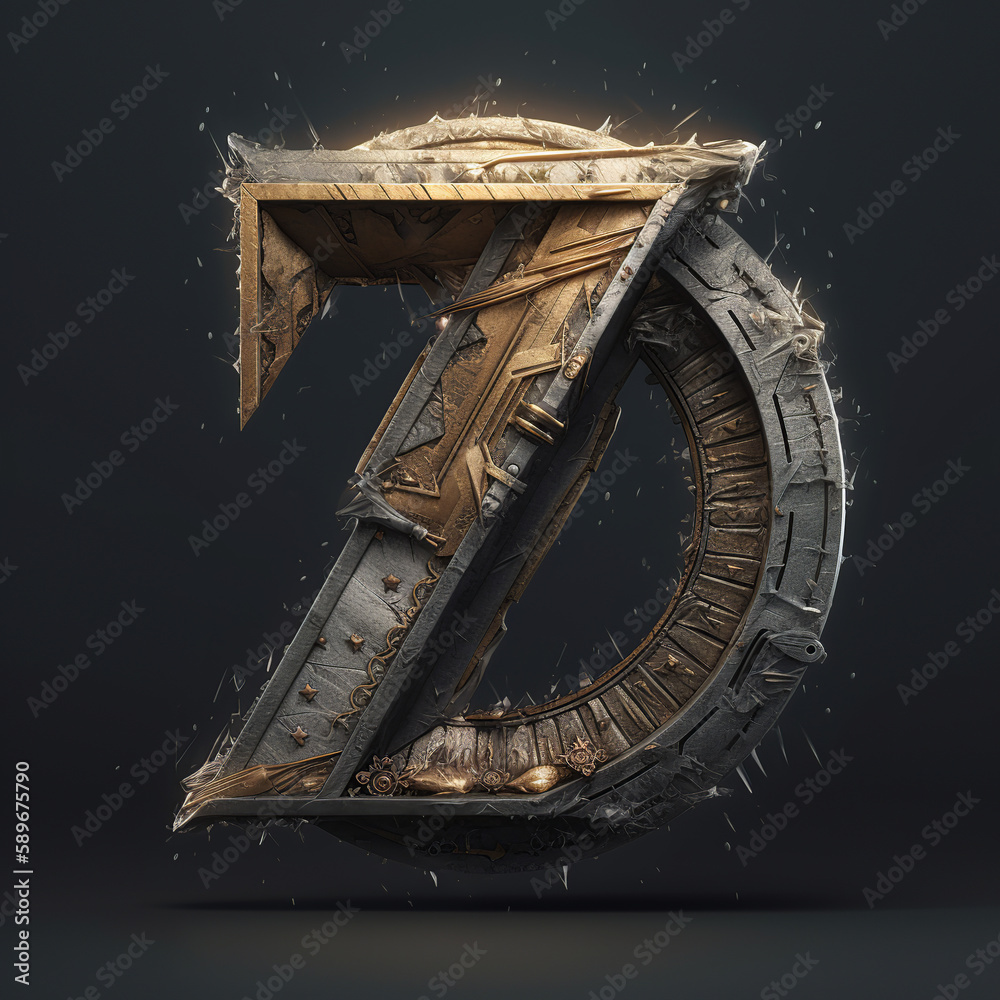 gun, steampunk, alphabet, a, b, c d, f, g, h, j, k, l, m, n, p, q, r, s ...