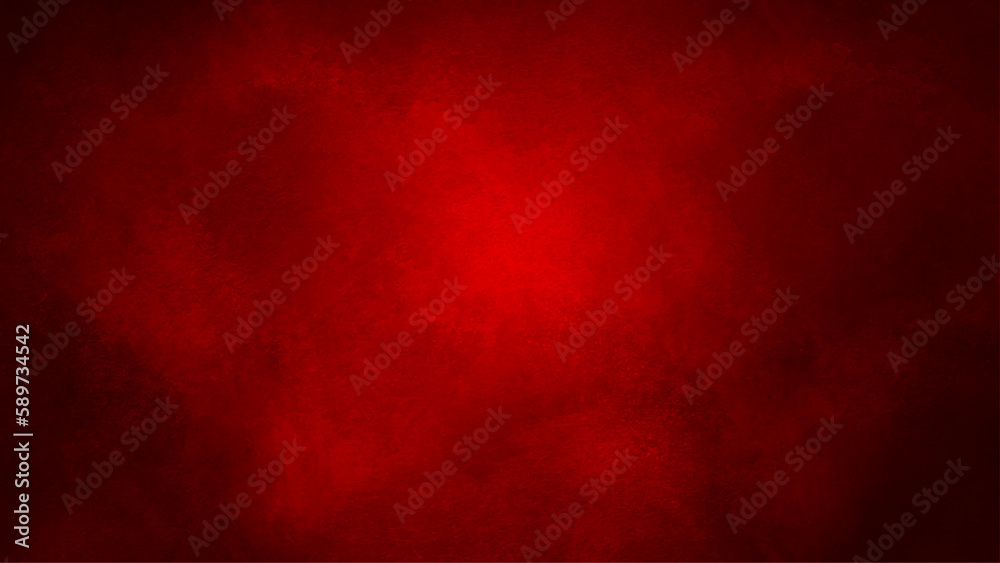 Watercolor red grunge background painting .abstract red grunge texture ...