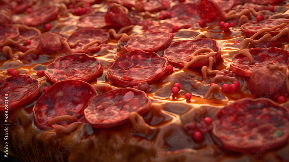 AI-generated pizza, artificial intelligence, food technology, food ...