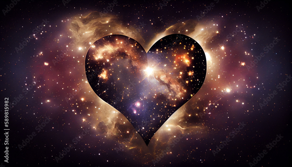 Generative AI, Cosmic Heart: A Stellar Tribute to Love in the Universe ...