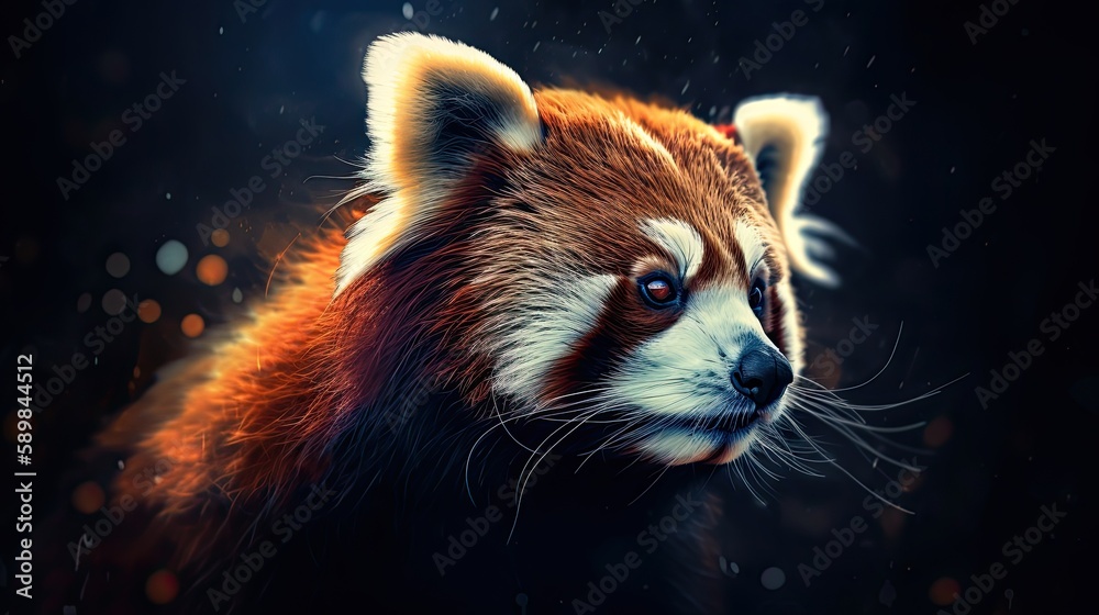 Abstract animal, ultra detailed. Generative AI Beautiful wildlife of ...