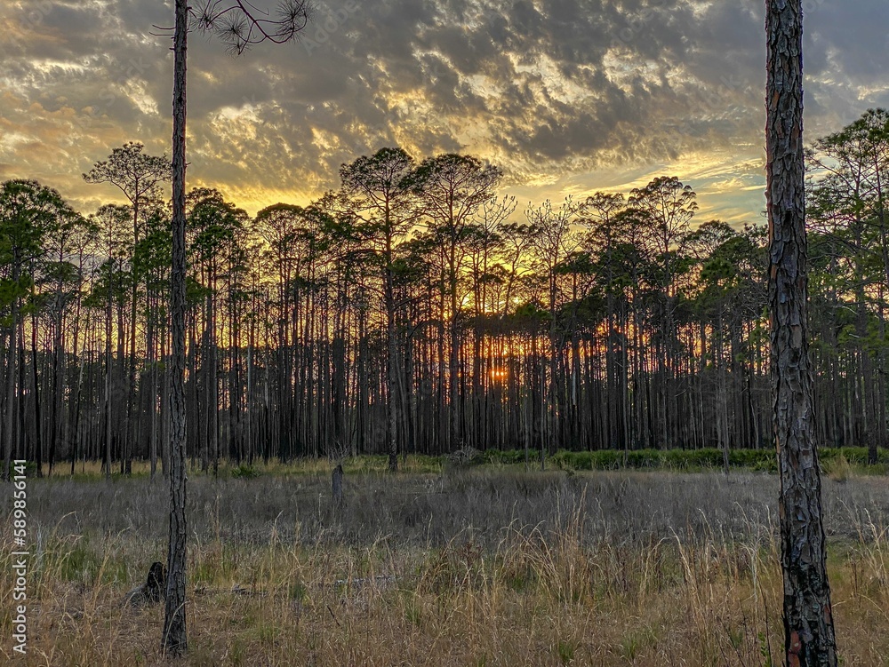 Breathtaking view of the sunset in one of the Seven Natural Wonders of ...