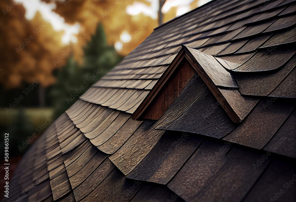 Replacing old roof with new shingles using all new materials for home ...