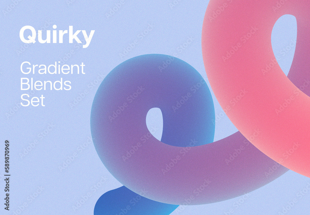 Abstract Gradient Blends Stock Template | Adobe Stock