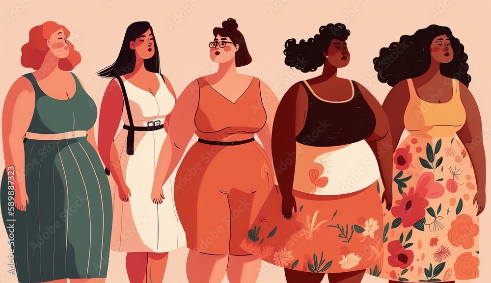 Diversity and Inclusivity of Women with Body Positivity and Self ...