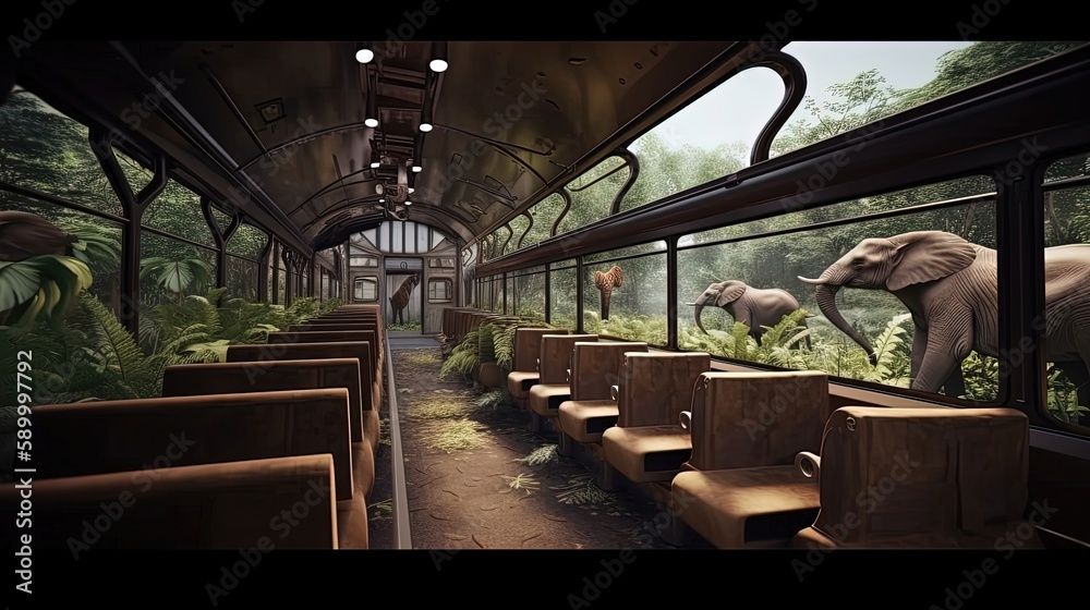 All aboard the zoo train for a fun and educational journey through ...