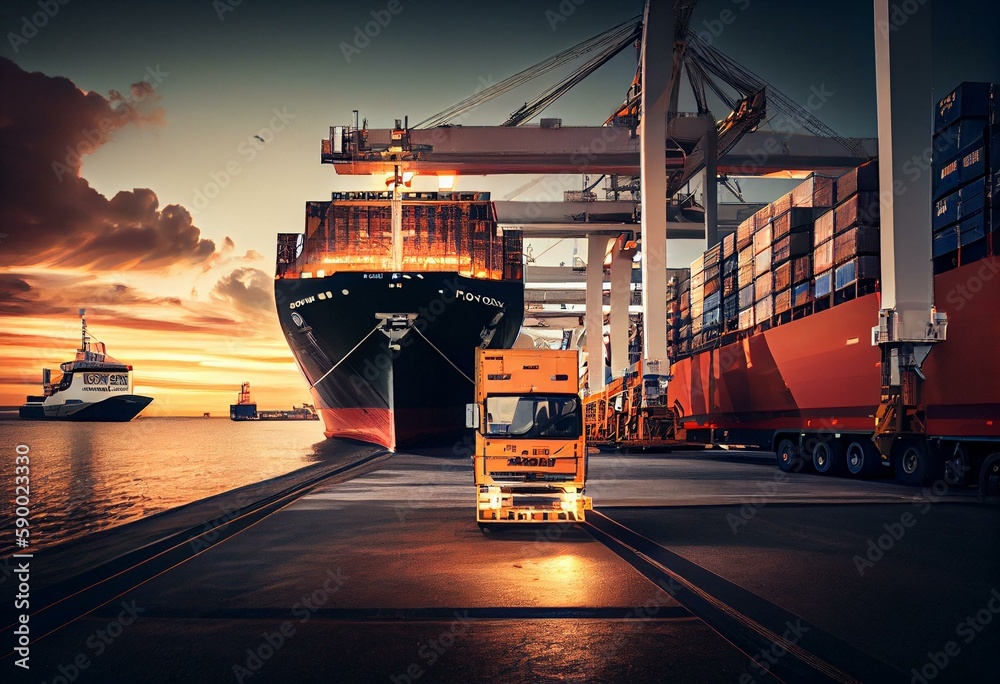 Integrated multimodal logistics for sea/air/land shipping, timely and ...