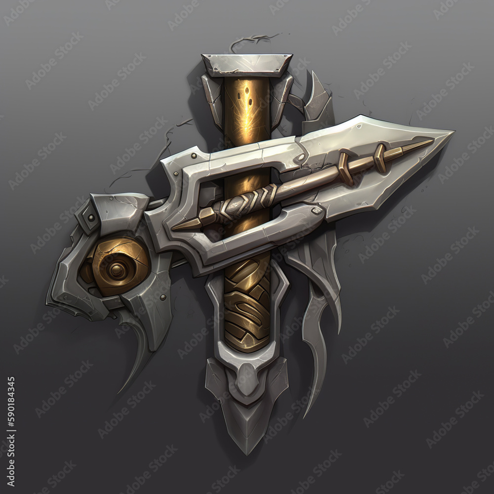 gun, weapon, rifle, isolated, military, war, army, white, black ...