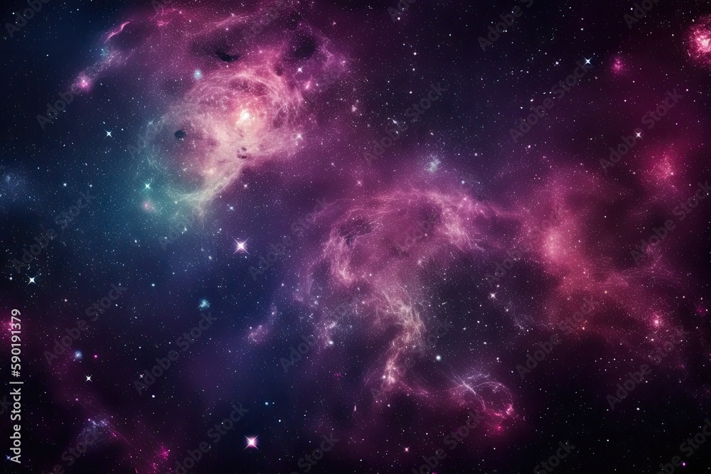 Seamless Space Texture Background Stars In The Night Sky With Purple Seamless Space Texture Background Stars In The Night Sky With Purple