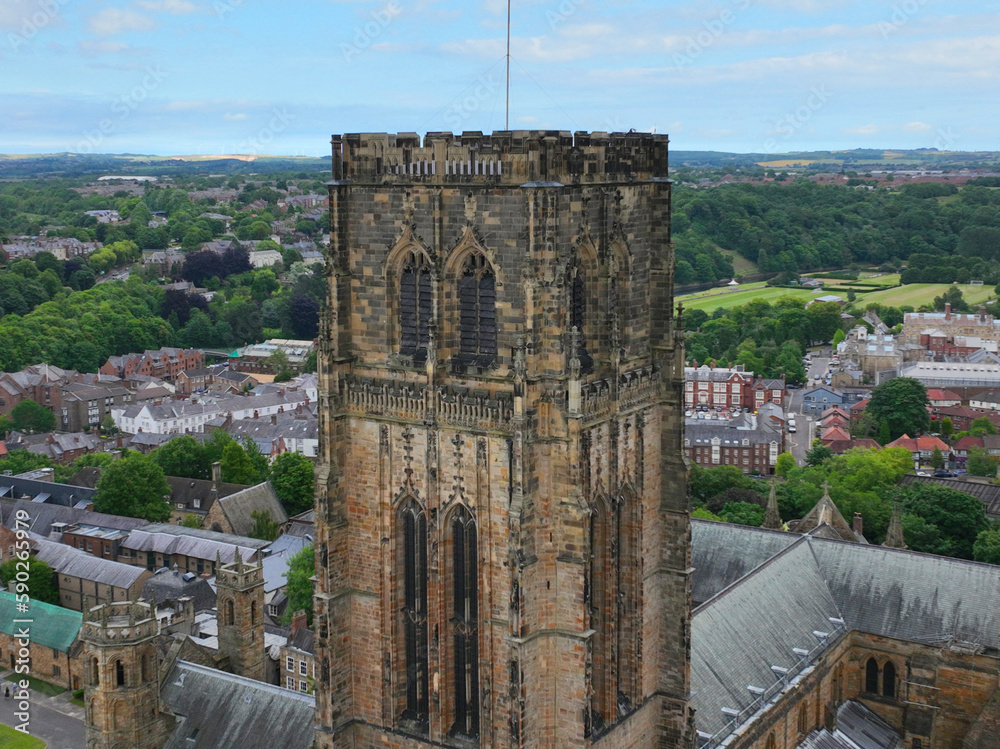Durham Cathedral is a cathedral in the historic city center of Durham ...