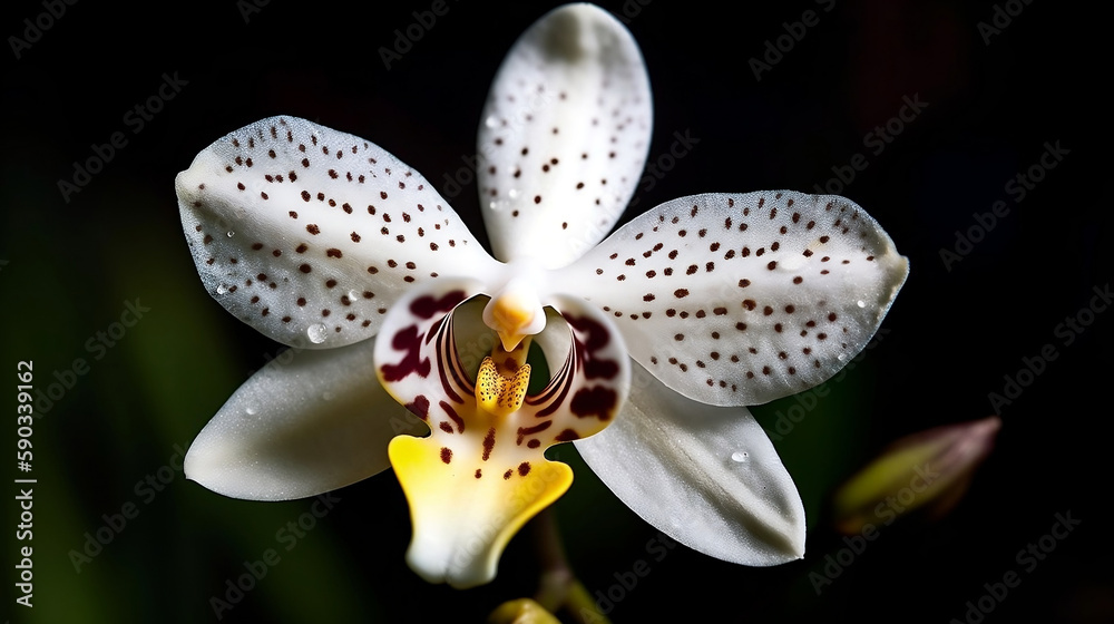 Holy Ghost Peristeria Elata Orchid Images-Generative AI Art. Elevate ...