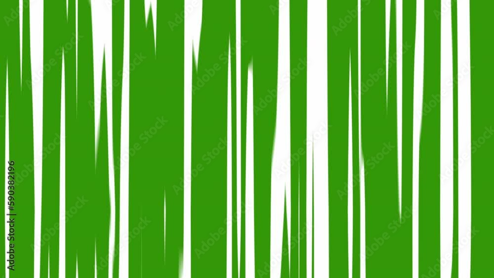 4k abstract animation speed line of white color motion graphic on green ...