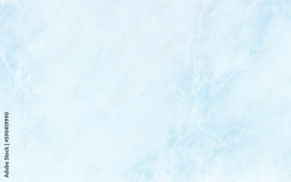 soft blue marble texture with white streaks. Vector marble pattern ...