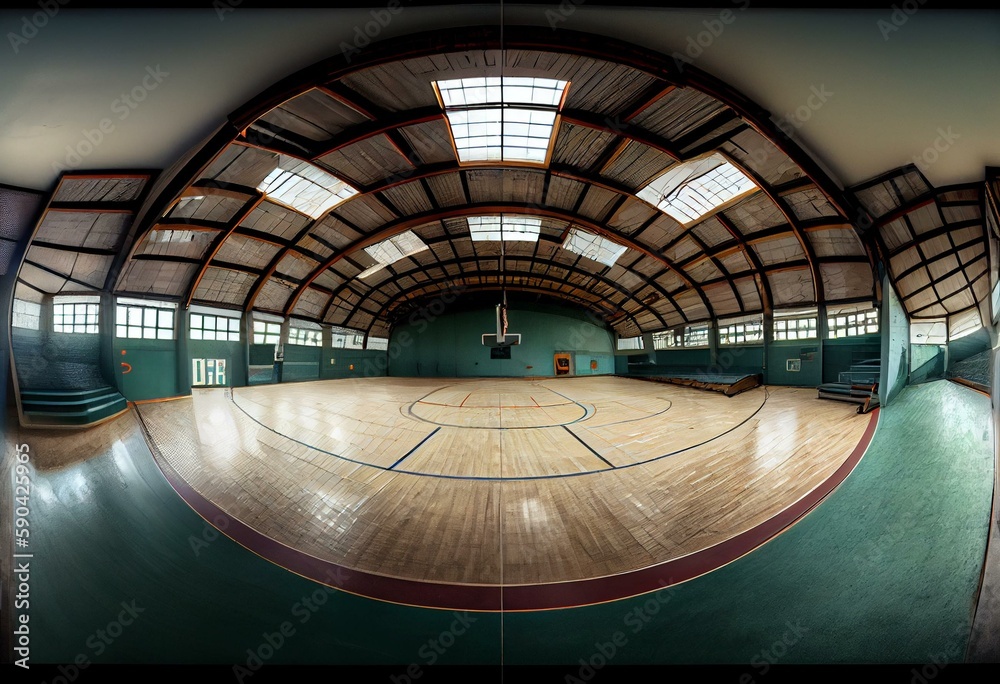 full seamless spherical hdr panorama 360 degrees angle view in empty ...